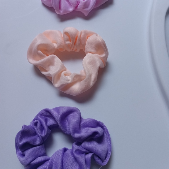 Other | New Scrunchies Ponytail Decorations Set Of 3 8 Bundle 3 Sets 15 ...